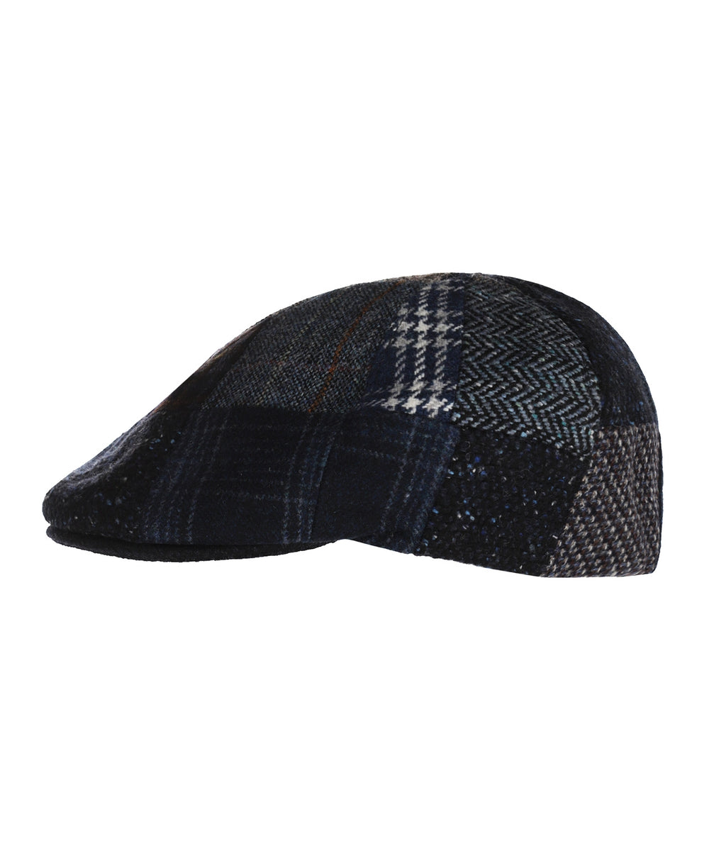 Cap Patchwork | Blauw | The English Hatter